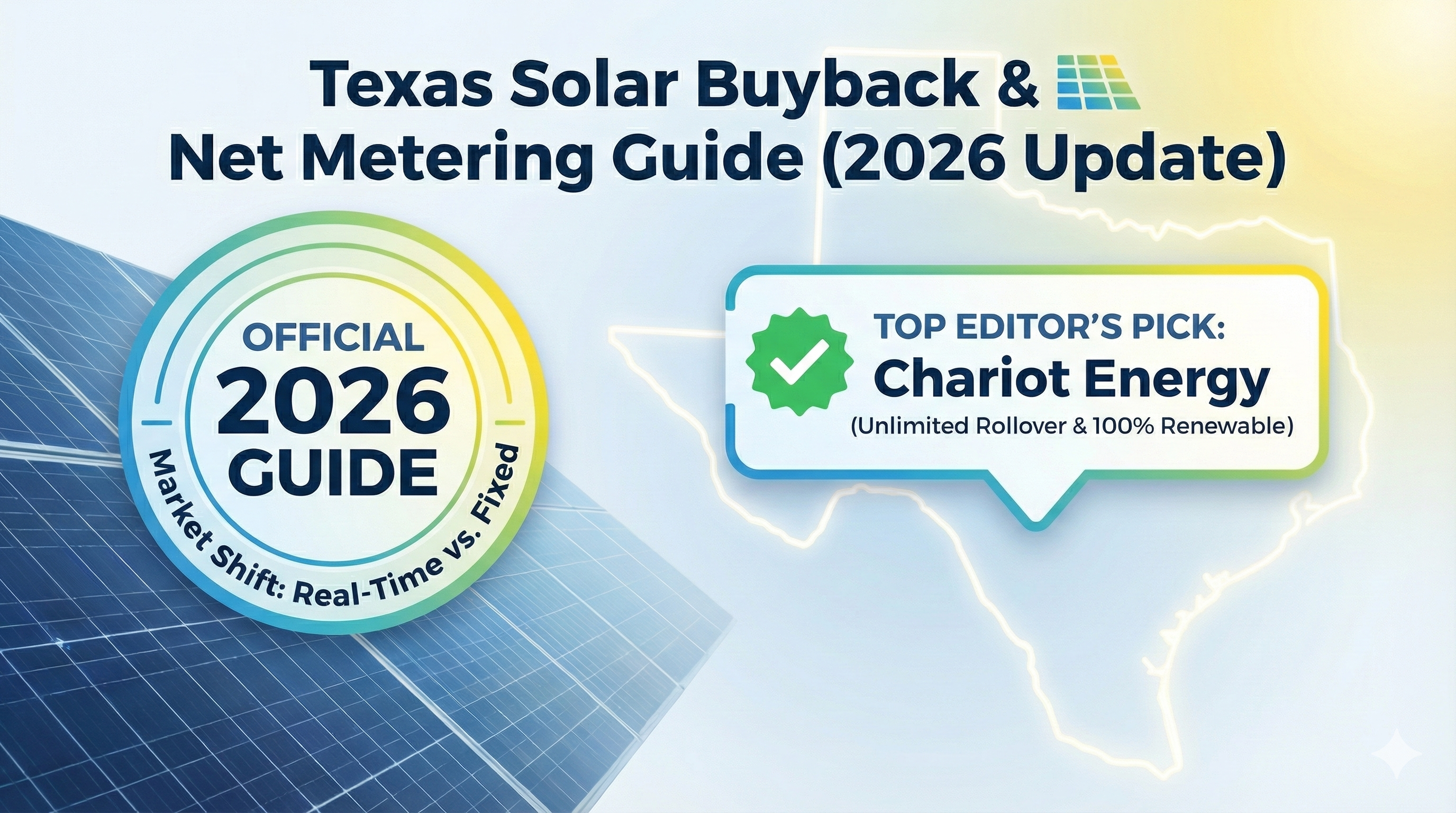 Texas Solar Buyback Plans & Net Metering Programs (2026)
