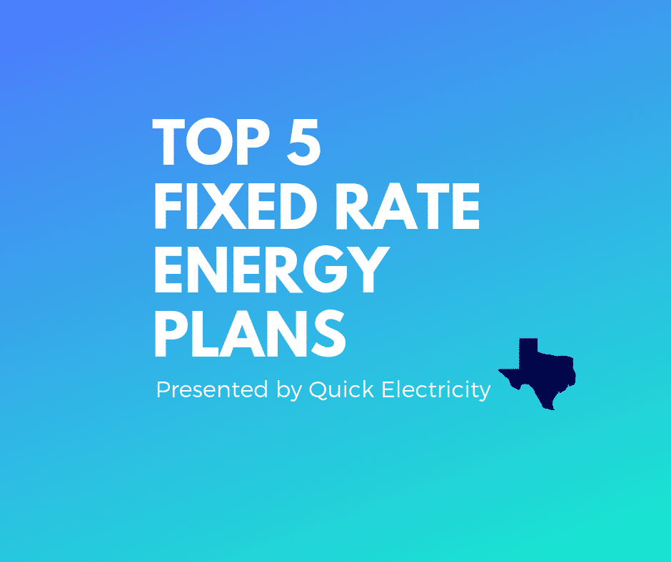 Top 5 Fixed Rate Energy Plans For 2020 Top 5 Fixed Rate Energy Plans For 2020